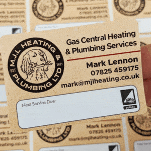 Service Stickers - Free Design + Approval - Quality Prints