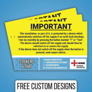 Custom Stickers For Any Application - Stickers And That UK