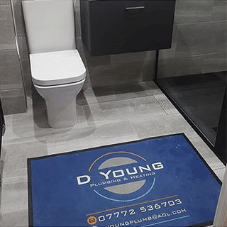 Branded Work Mats - StickersAndThat